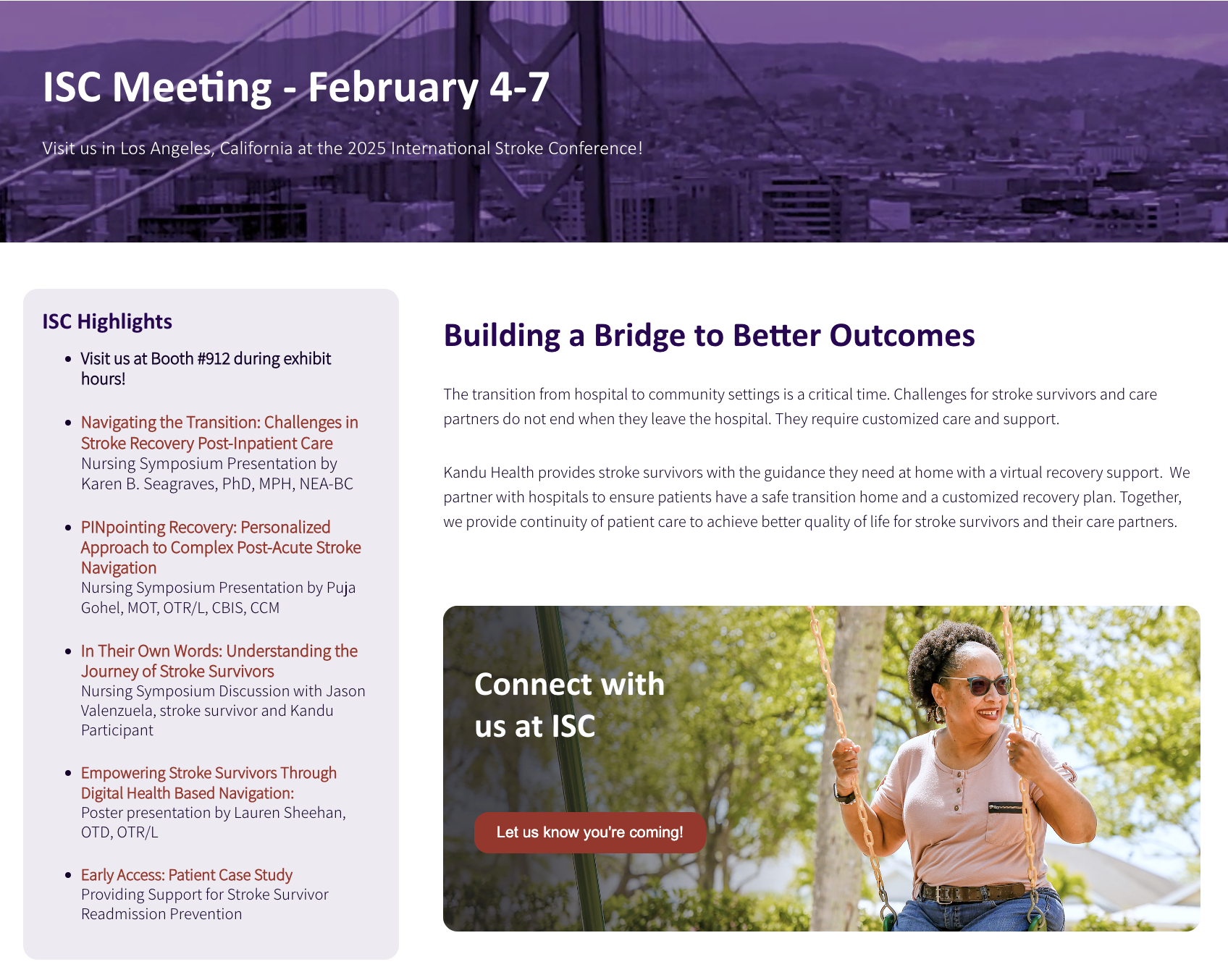 Kandu Health | ISC 2025